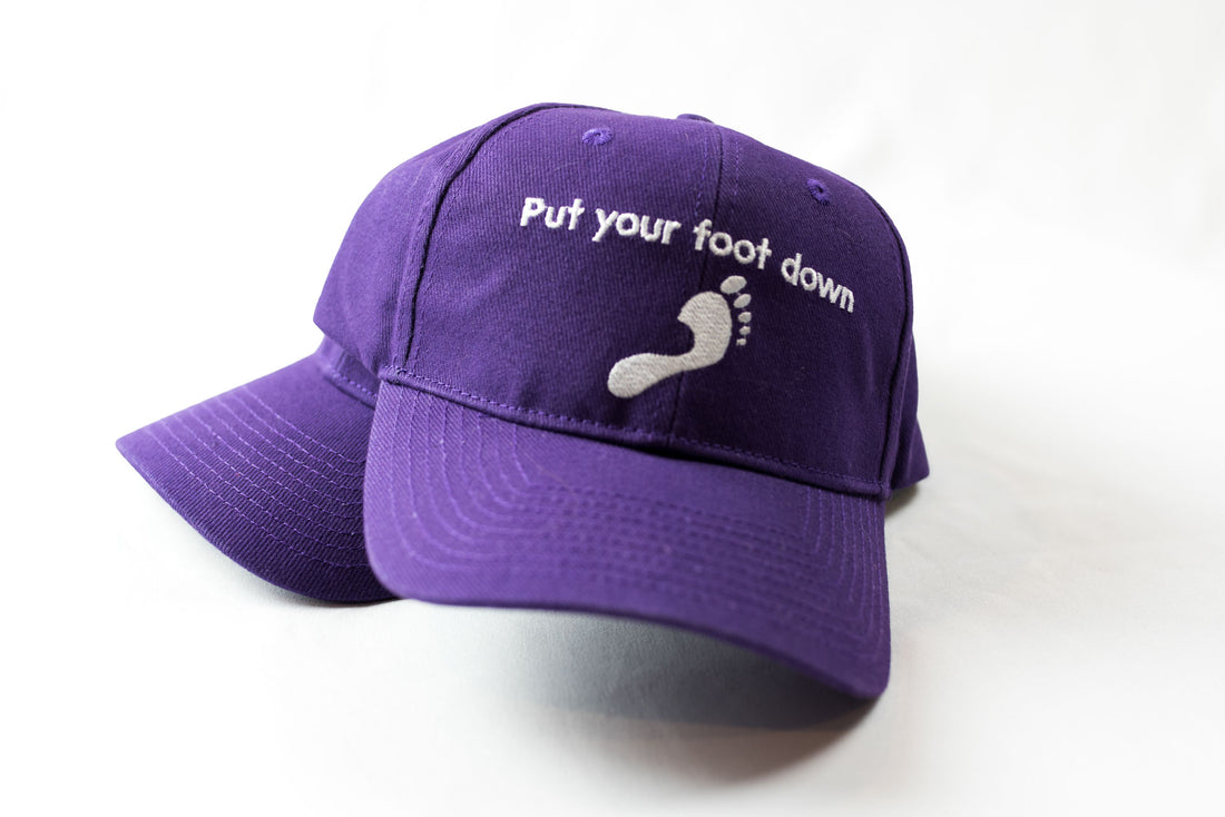 Pankind ‘Put Your Foot Down’ Cap – Pankind Pancreatic Cancer Australia
